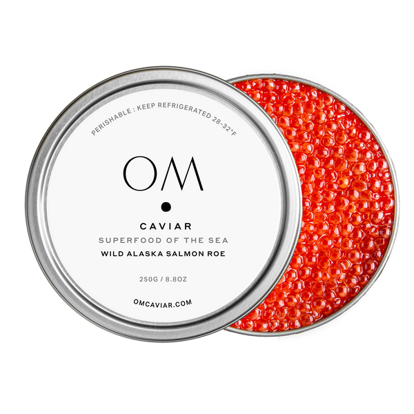 Alaskan Wild Salmon Roe | OM Caviar